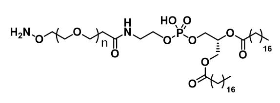 Aminooxy-PEG2k-DSPE，DSPE-PEG2k-ONH2，羰基反应性磷脂PEG定制 - 哔哩哔哩