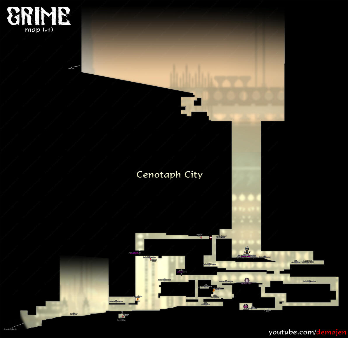 【Grime】全收集指南（社区指南youtube大神demajen所作） - 哔哩哔哩