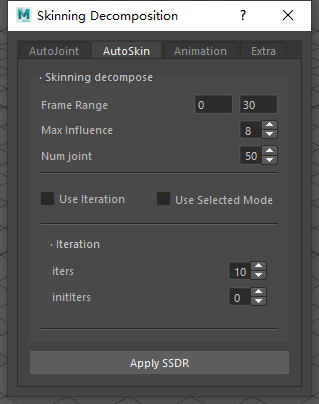 Smooth Skinning Decomposition Rigid - 线性蒙皮分解插件 - 哔哩哔哩