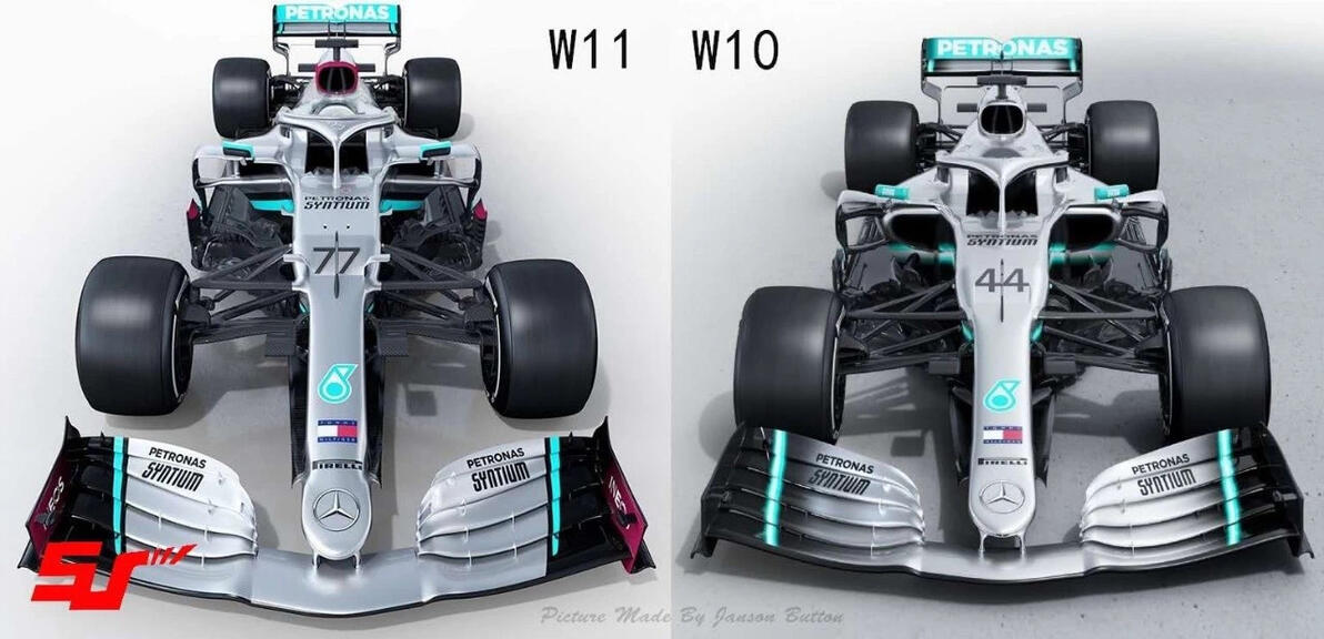 新一代银箭-梅赛德斯W11发布 - 哔哩哔哩