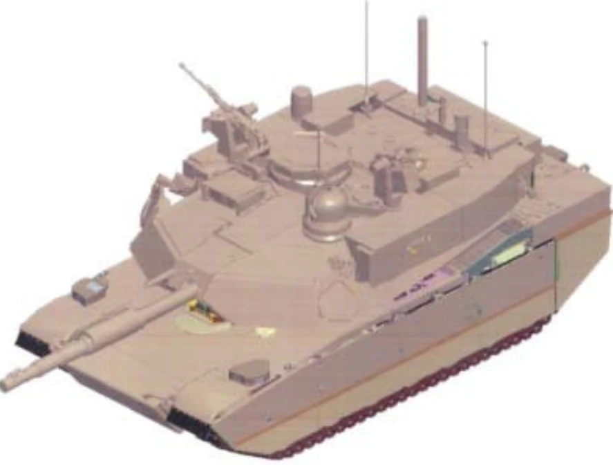 M1 Abrams主战坦克发展史(4)——先进主战坦克 - 哔哩哔哩