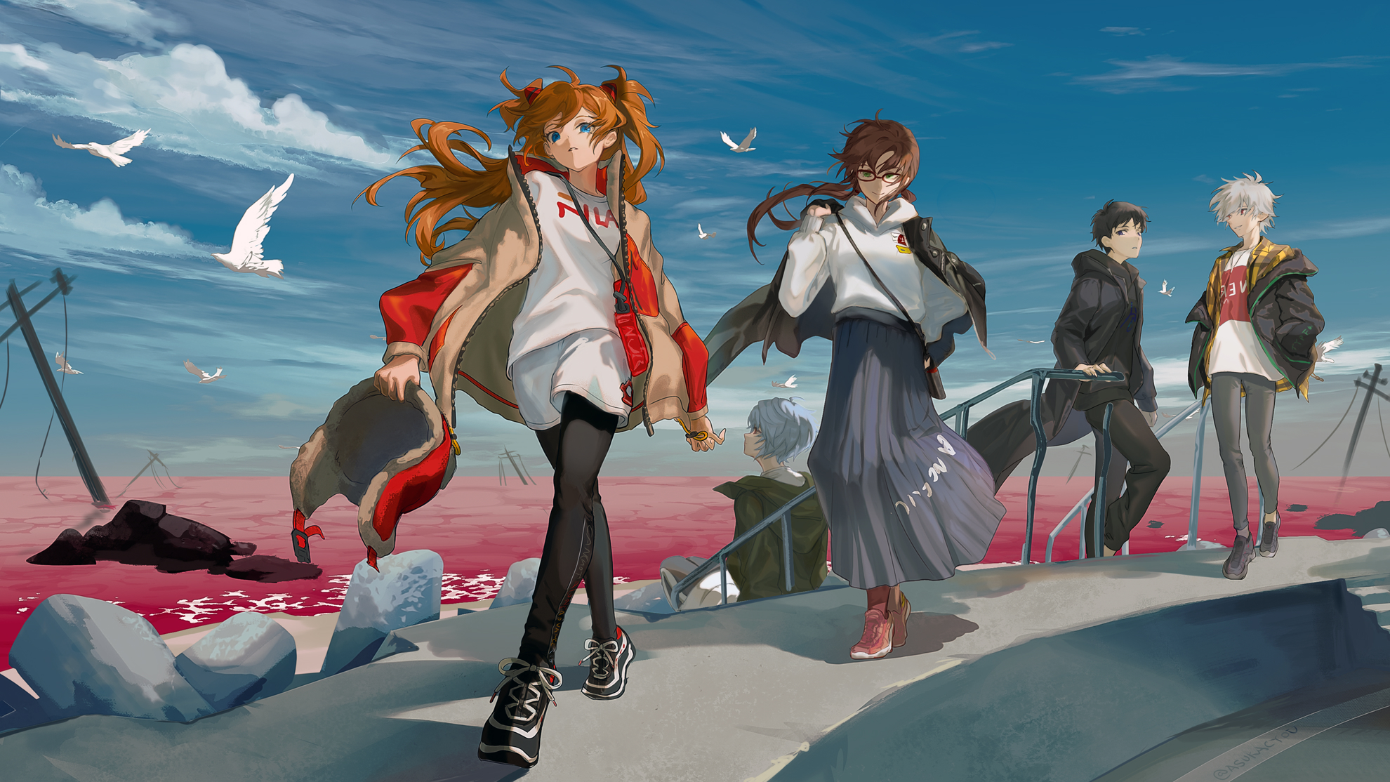 EVA电脑壁纸15 - 哔哩哔哩