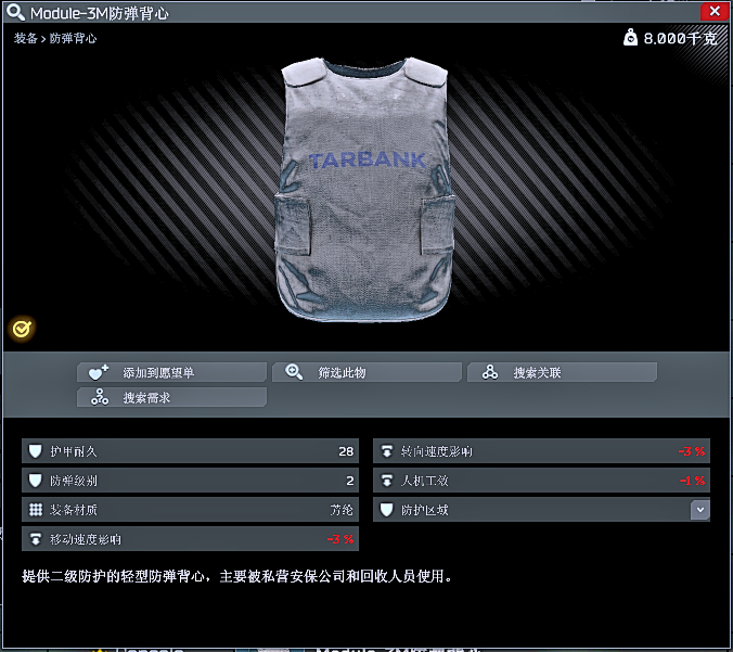 逃离塔科夫 防弹护甲性价比排名 - 哔哩哔哩