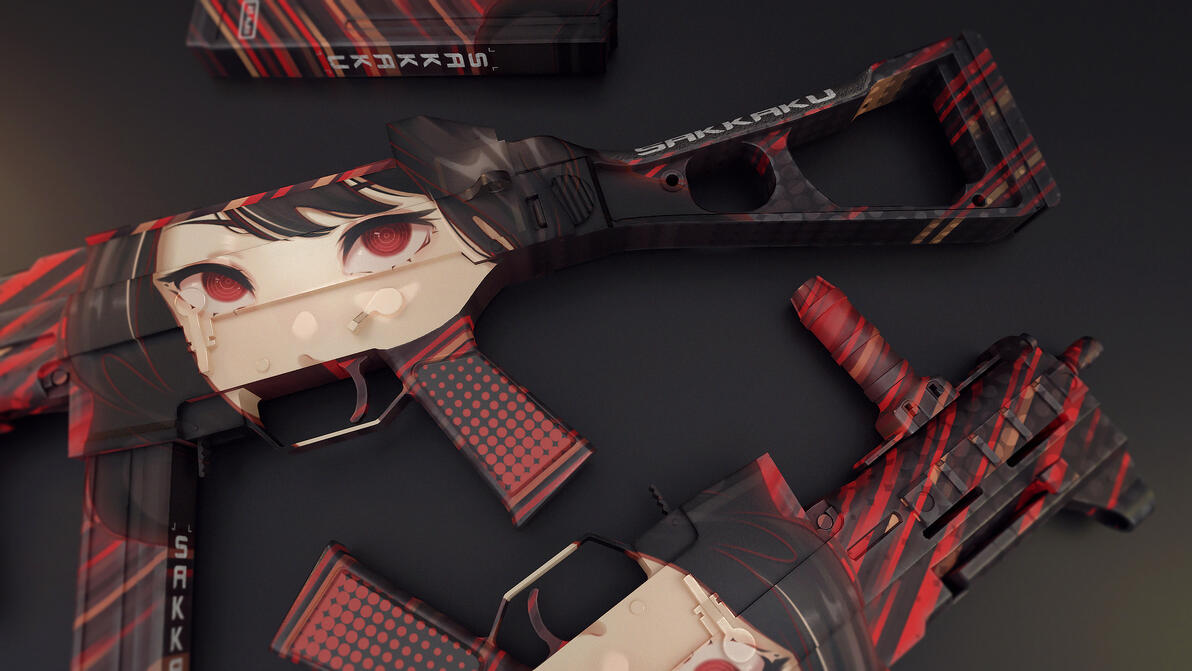 Steam创意工坊CSGO皮肤推荐(7)-二次元系列Sakkaku(错觉） skin collection - 哔哩哔哩