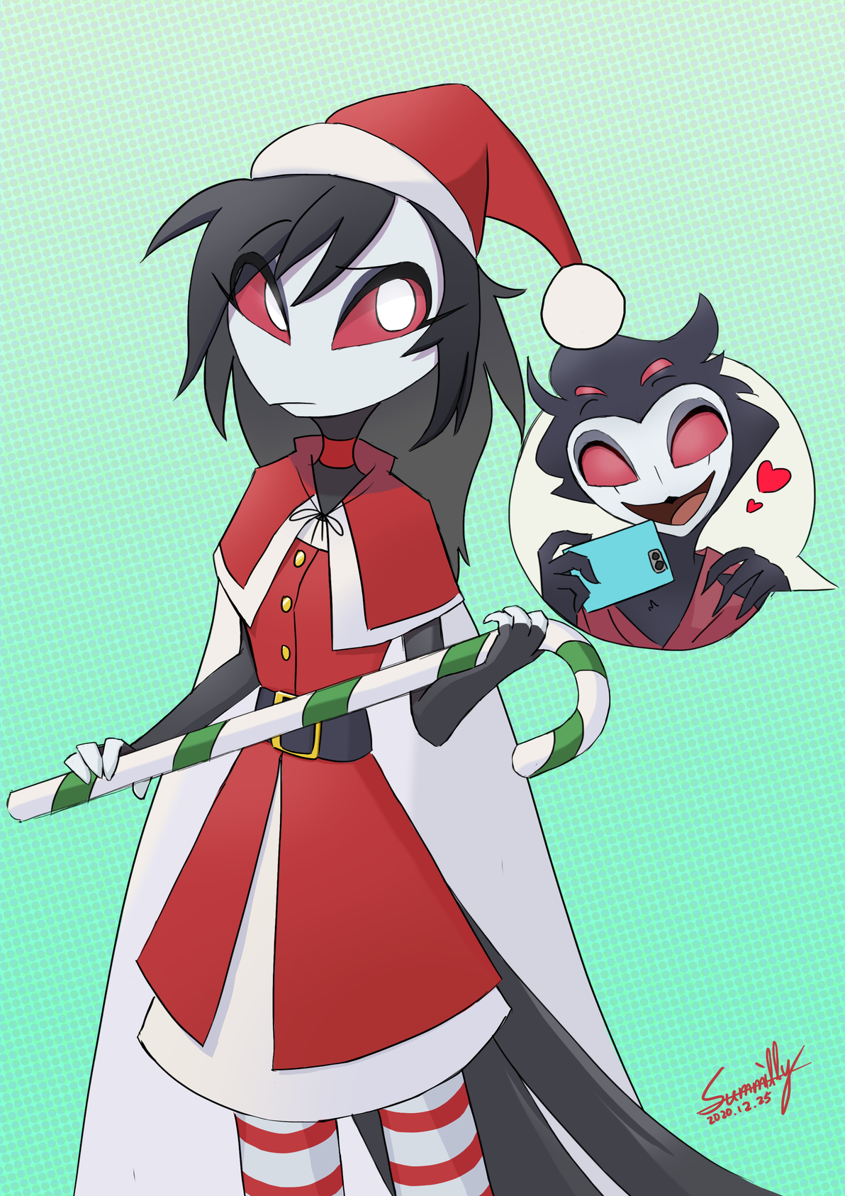 (搬运）极恶老大Loona和Octavia的图 - 哔哩哔哩