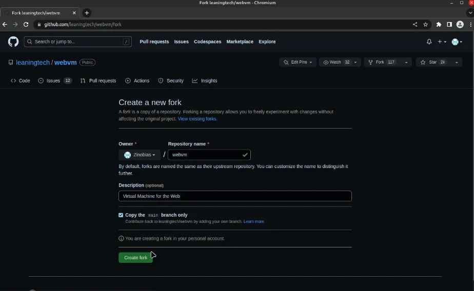 WebVM - 在浏览器中直接运行 Linux 虚拟机！ - 哔哩哔哩