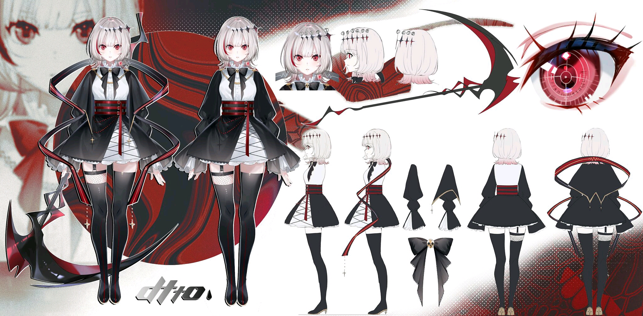 【搬运】个人势Vtuber dtto人设图 - 哔哩哔哩