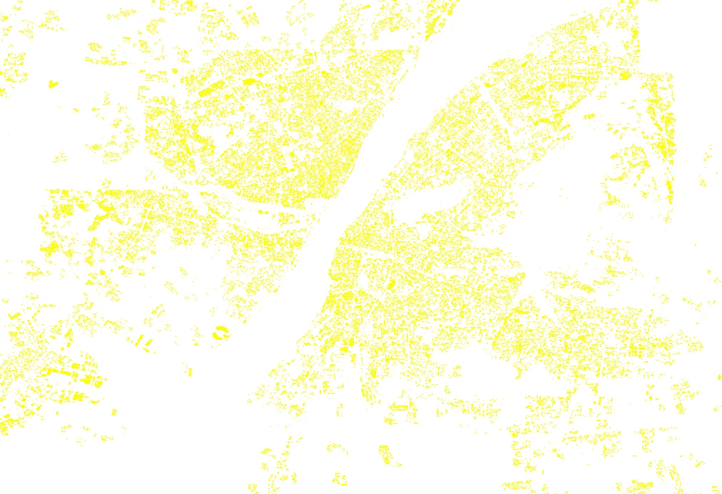 全国主要城市建筑轮廓（含层高）矢量数据分享及AI提取建筑分布方法介绍 - 哔哩哔哩
