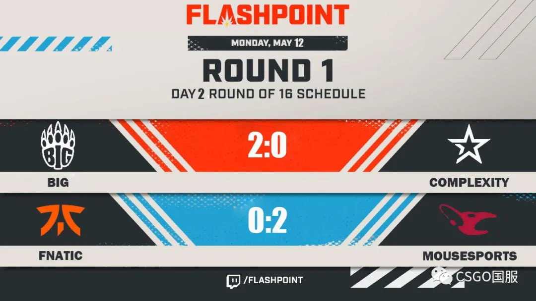 【Flashpoint3】BIG、mouz纷纷取胜，明天G2大战FaZe - 哔哩哔哩