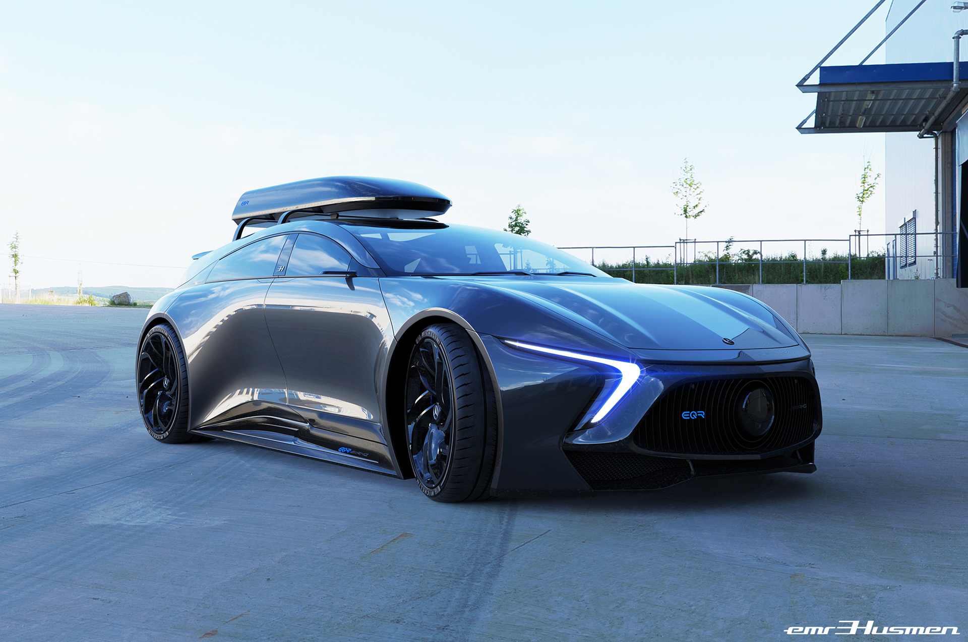 【概念设计】奔驰/Mercedes-Benz AMG EQR（2020） - 哔哩哔哩