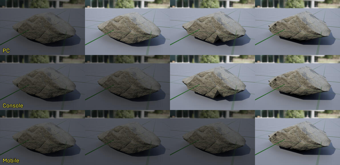 UE5管理内容-根据平台设置LOD - 哔哩哔哩