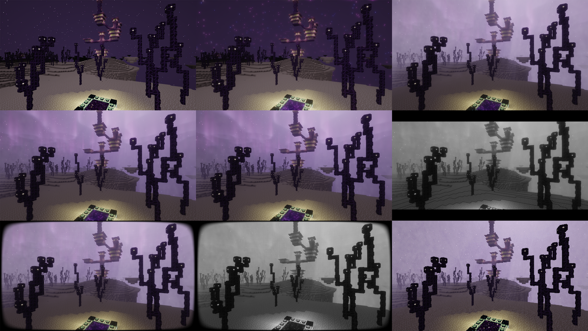 Iris加载器下《我的世界》80款光影的效果测试图 - 哔哩哔哩