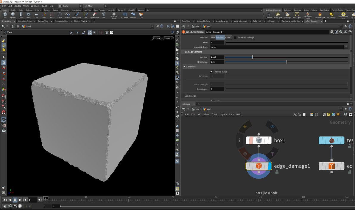 Houdini Labs常用工具节点使用示例（一） - 哔哩哔哩