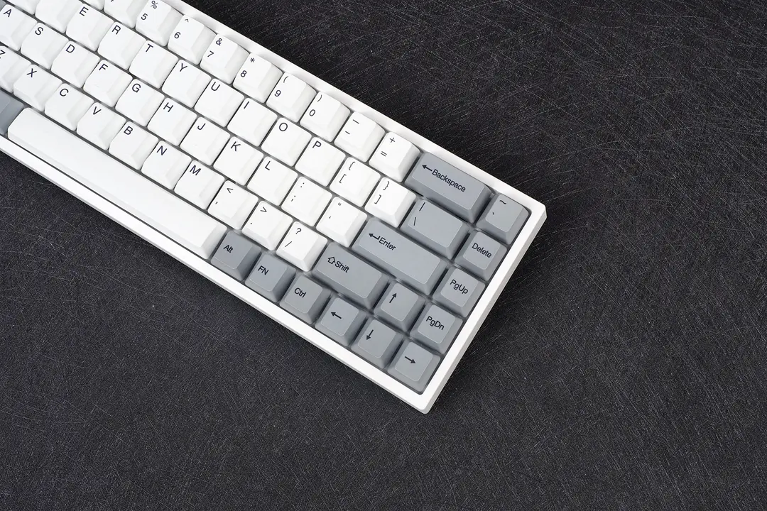 KEYDOUS NJ68机械键盘拆解评测 - 重新起航 - 哔哩哔哩