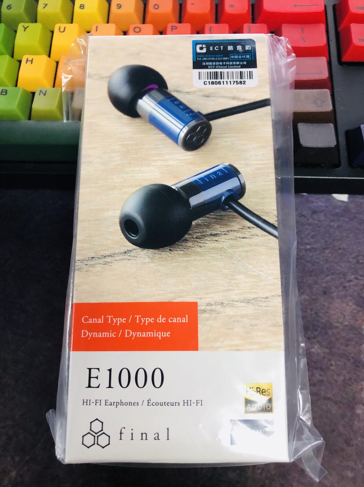 【HiFi简单评】Final E1000，没有意外亦是一种意外 - 哔哩哔哩