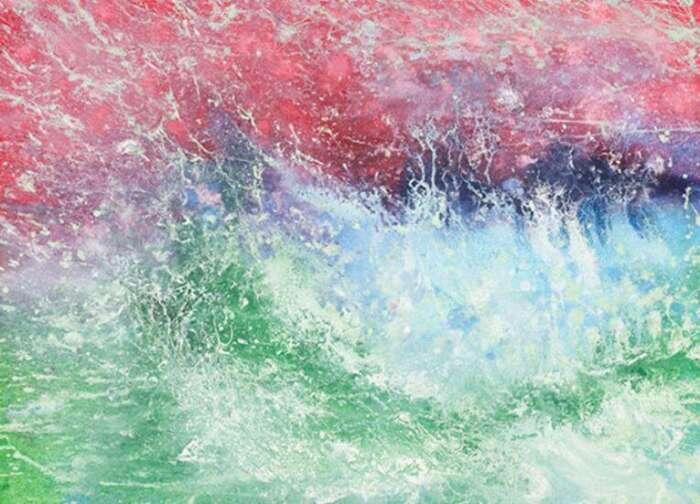 他们没法握住画笔, 却成了画家, 向人们诉说着不一样的美 - 哔哩哔哩