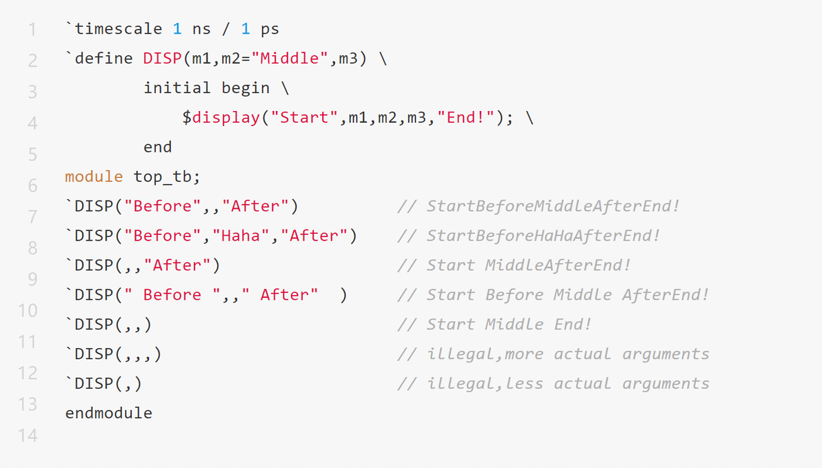 Verilog系列：define的扩展用法（二） - 哔哩哔哩