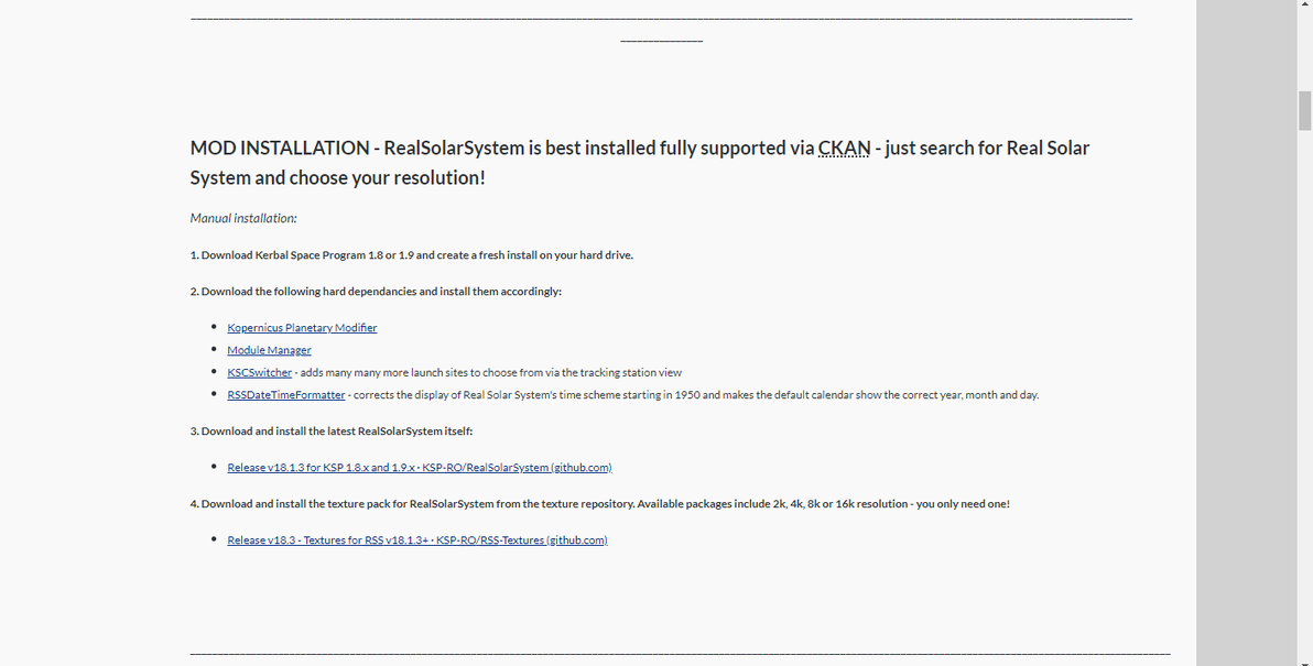 KSP安装RSS手把手教程 - 哔哩哔哩