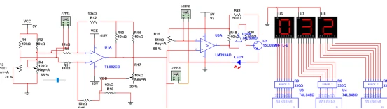 Multisim仿真——温度测量与控制 - 哔哩哔哩