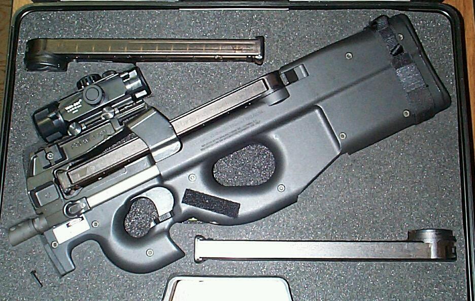 轻武器科普之P90——世界上第一支PDW - 哔哩哔哩