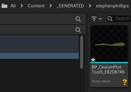 【UE5】使用Geometry Script和蓝图来快速替换CesiumTiles - 哔哩哔哩
