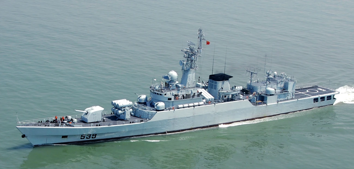 江湖传奇——中国海军053H/H1/H2系列护卫舰概览（下） - 哔哩哔哩