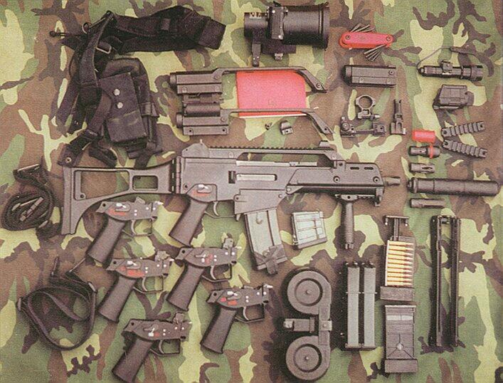 轻武器科普之G36C（硬核向） - 哔哩哔哩