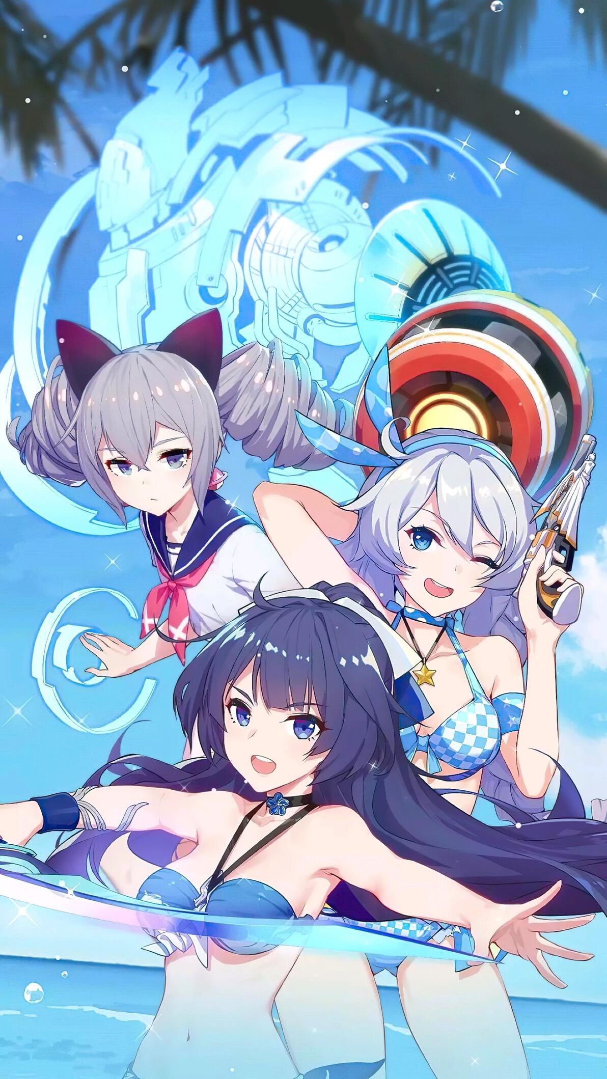 【8K/6K/4K】动漫美少女，全部都是4K以上的，附原图下载链接(107P) - 哔哩哔哩