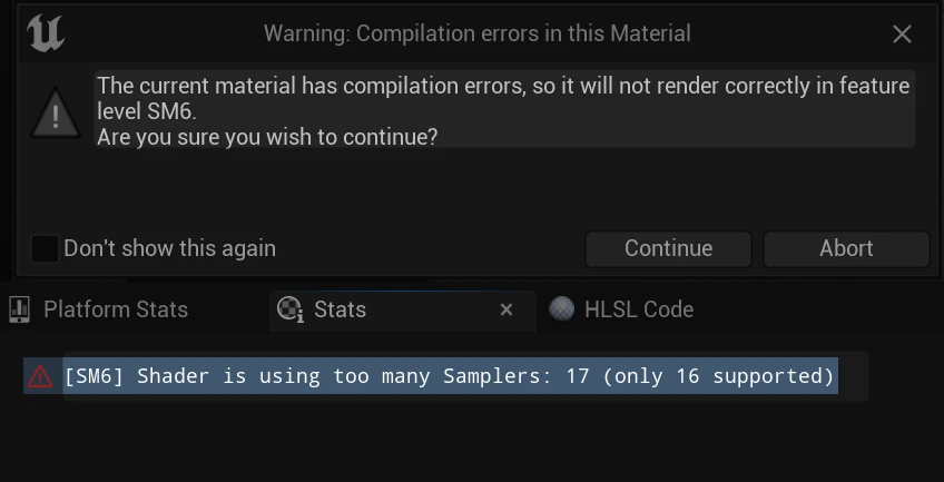 UE5 TextureSampler Max16限制的问题 - 哔哩哔哩