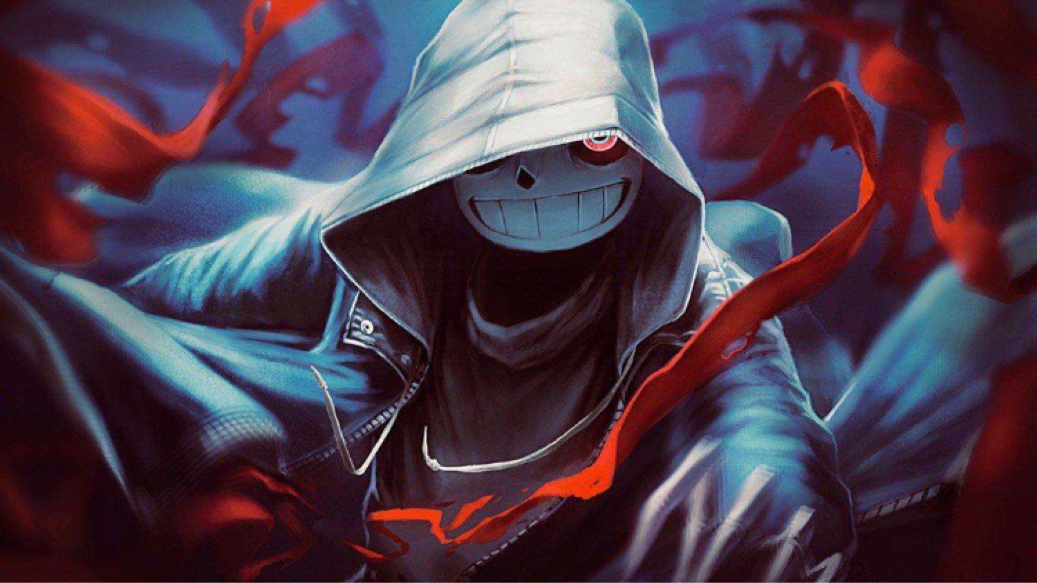 当你穿越成murder sans（一） - 哔哩哔哩