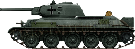 T-34/76 T-34/85及其发展型号图览 - 哔哩哔哩