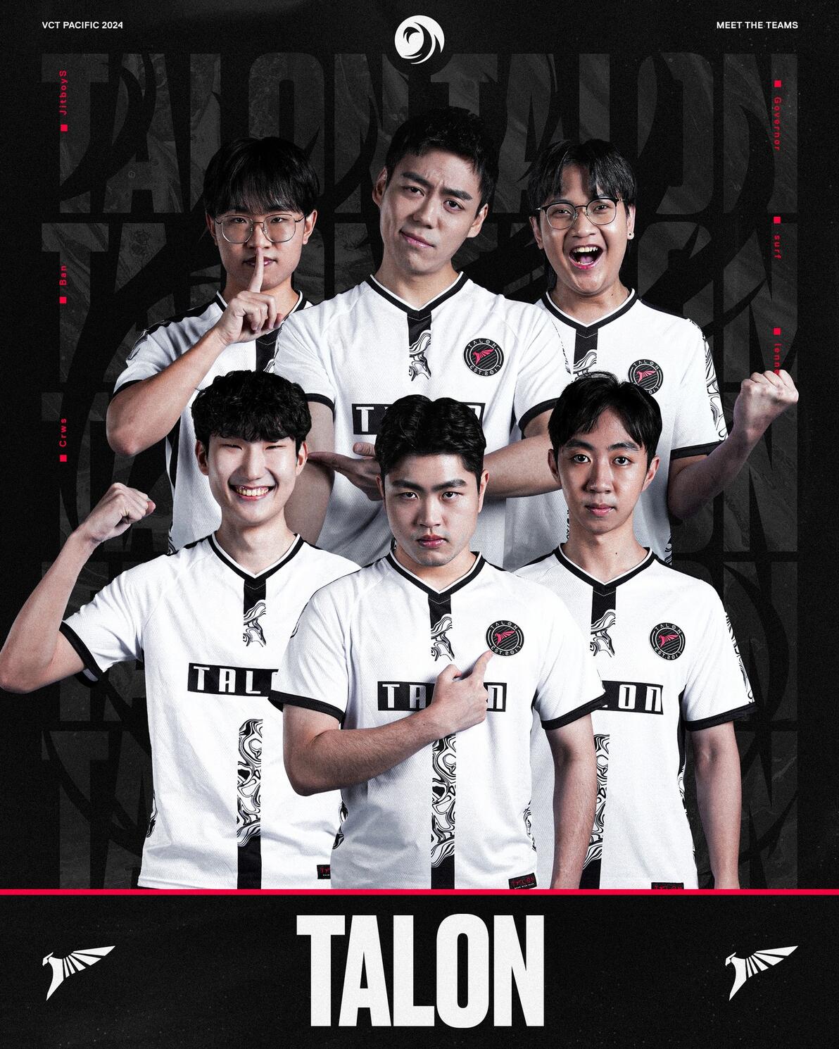 太平洋赛区24启点赛程与首发阵容定妆照 - 哔哩哔哩