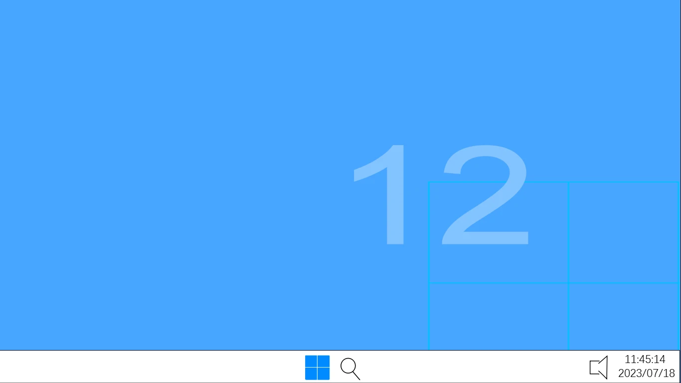 自制Win12？有点像Win8.1又有点像Win11（PPT） - 哔哩哔哩