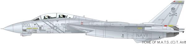 美国海航F-14中队补完计划——第八期（VF-84\VF-103） - 哔哩哔哩