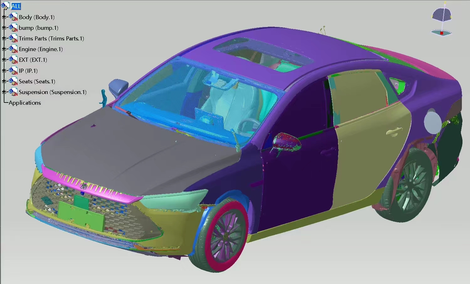 A2MAC1汽车零件云说明 |stl格式汽车点云数据模型 - 哔哩哔哩