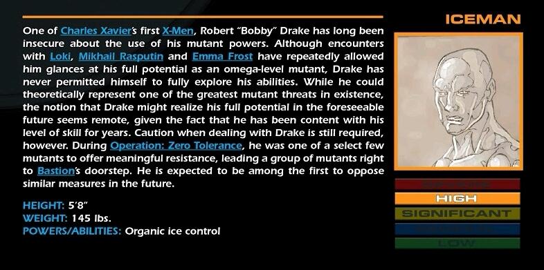 欧米加变种人——冰人(Iceman)设定与能力 初次登场：X-Men #1 (1963) - 哔哩哔哩