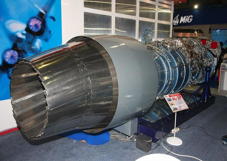 AL-31FN型发动机，配置于苏-27等单发战机，整体性能优良！ - 哔哩哔哩