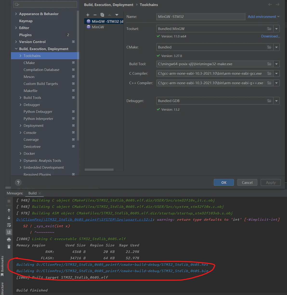 使用Clion配置STM32标准库 - 哔哩哔哩