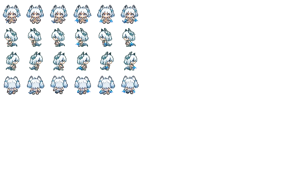 【RPG Maker 素材】刹那行走图 - 哔哩哔哩