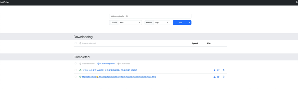 绿联NAS折腾日记之Docker部署Metube，实现yt-dlp可视化 - 哔哩哔哩