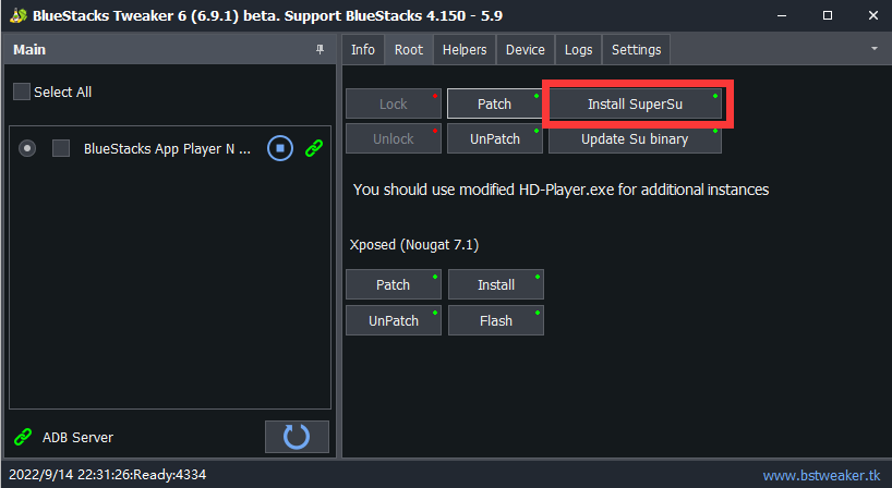 蓝叠模拟器国际版(BlueStacks) BSTweaker root权限获取 - 哔哩哔哩