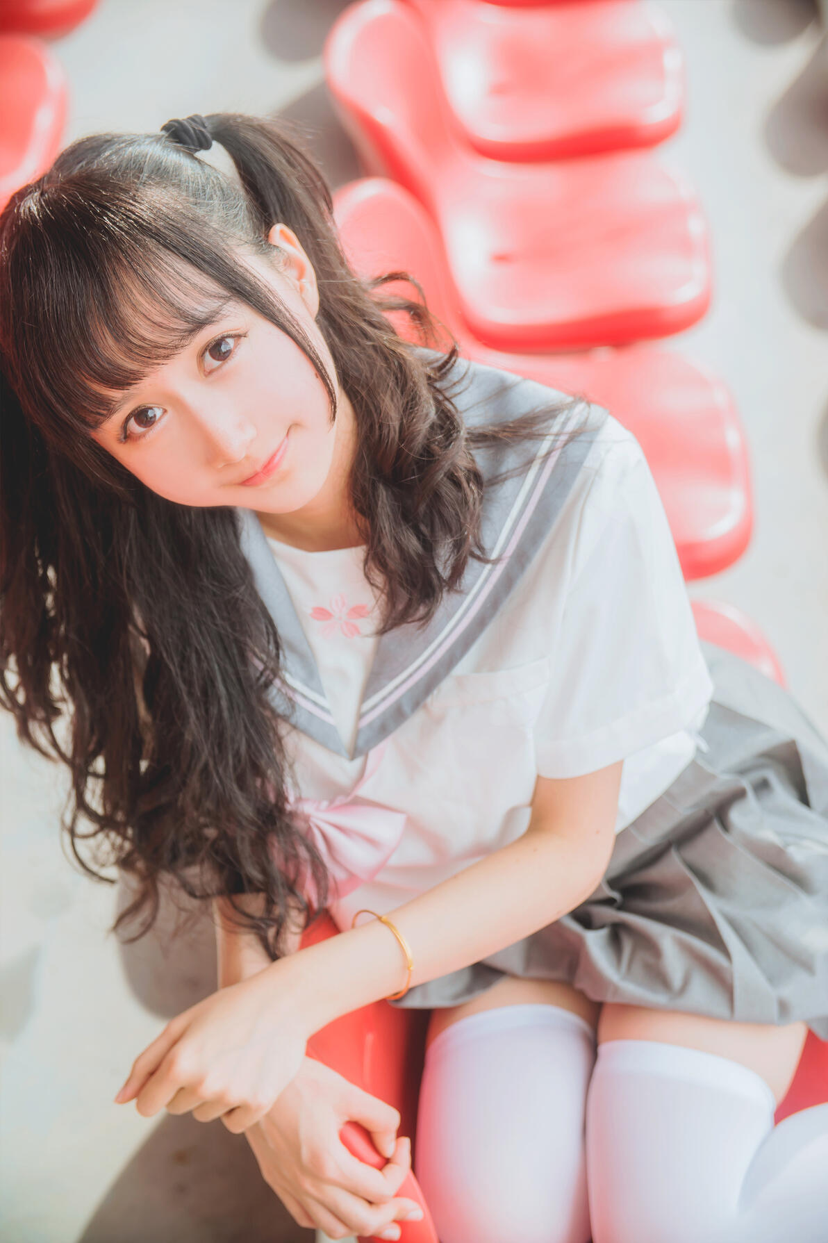 写真丨 木绵绵OwO - 白丝JK制服 - 哔哩哔哩