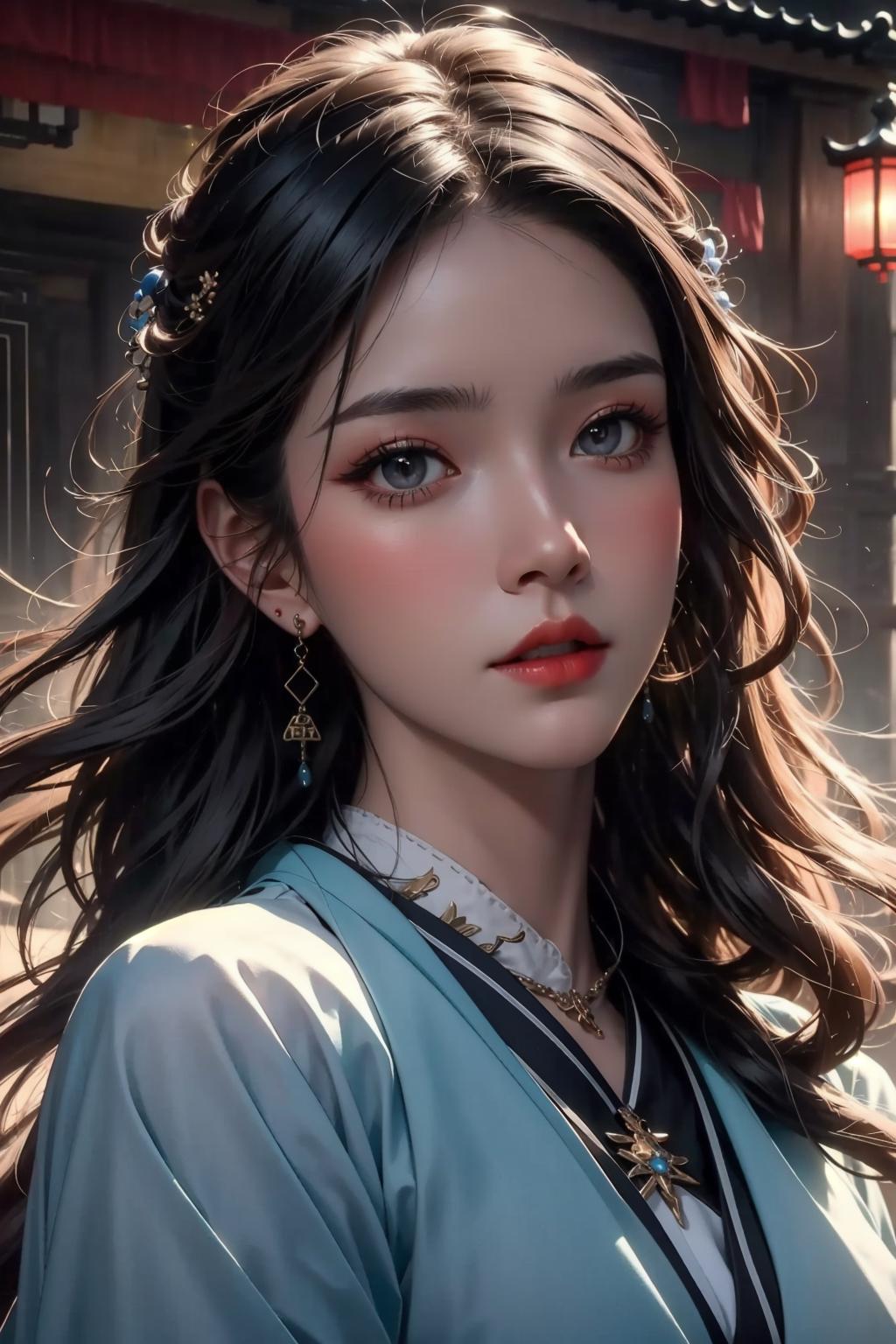 猜猜这个AICG美女的原型是谁？豆蔻年华AI美女-猜中有奖！有大奖！ - 哔哩哔哩