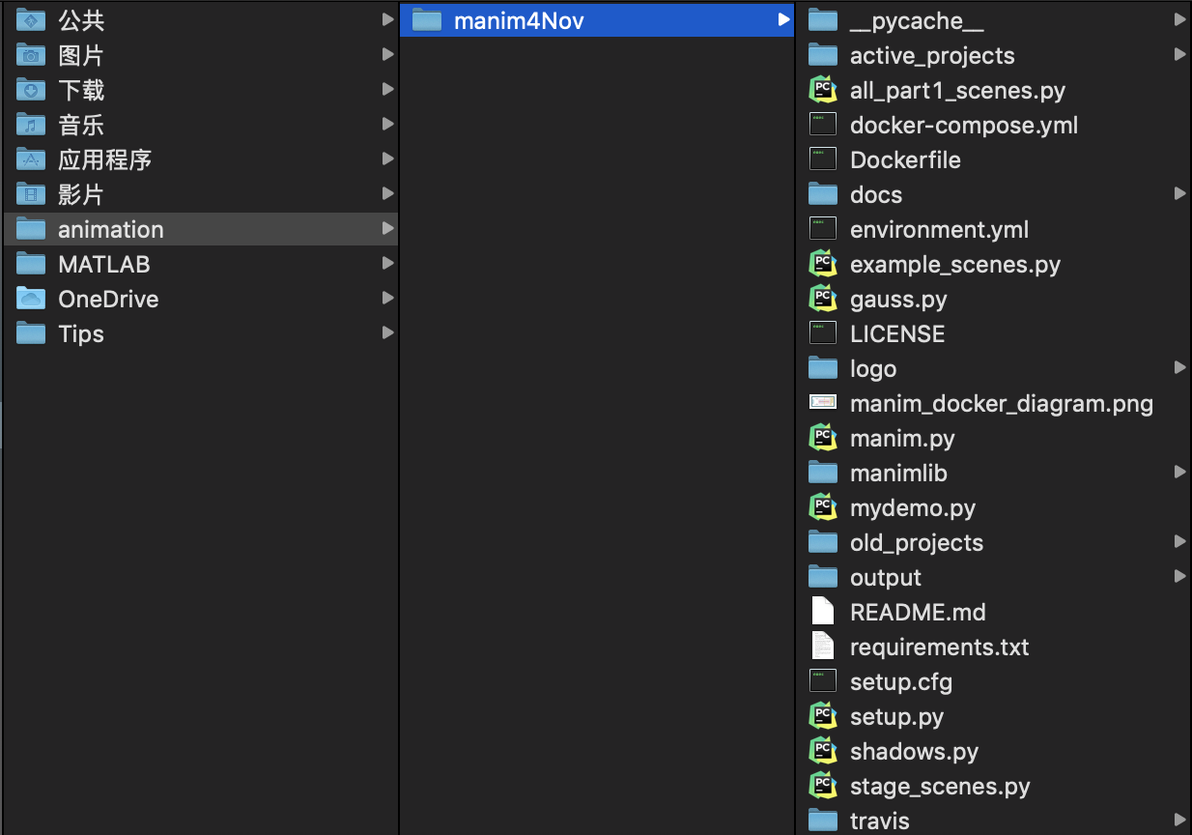 数学动画引擎Manim的Mac安装方法 - 哔哩哔哩