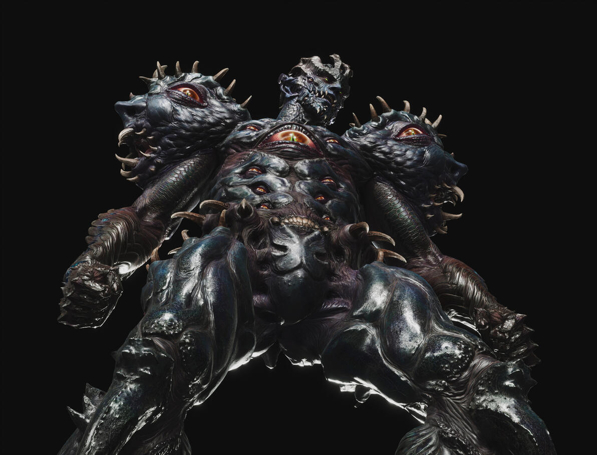 鬼泣5 Urizen(尤里森) 全角度形象 - 哔哩哔哩