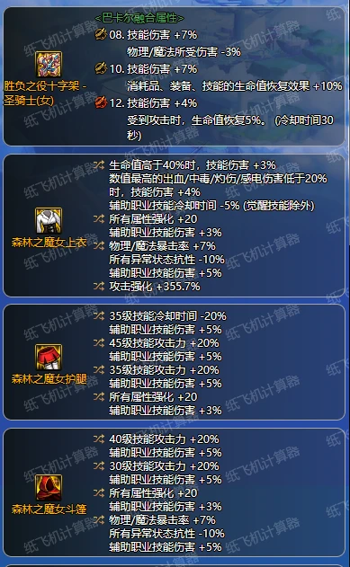 DNF3.21自定义改版输出奶装备搭配（偏向百搭流） - 哔哩哔哩