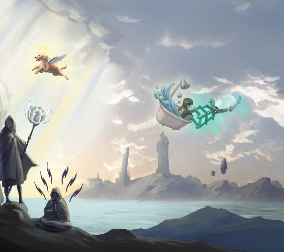 LOL“背锅吧”的背锅山终于更新了，右上角的Uzi洗澡图亮了 - 哔哩哔哩