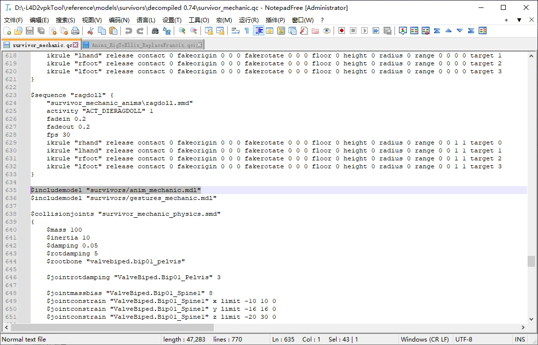 【L4D2】使人物MOD替换其它生还者 - 哔哩哔哩