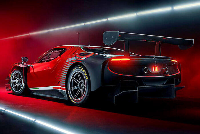 法拉利发布296GT3官图 套件夸张暴力能提升20%下压力 - 哔哩哔哩