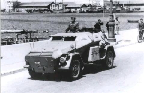 二战德国轮式装甲车及衍生车辆 - 哔哩哔哩